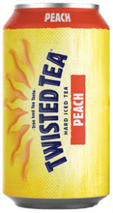 Twisted Tea Peach - 12/24 OZ CANS - Beverages2u