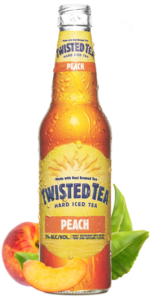 Twisted Tea Peach 24/12 oz bottles - Beverages2u