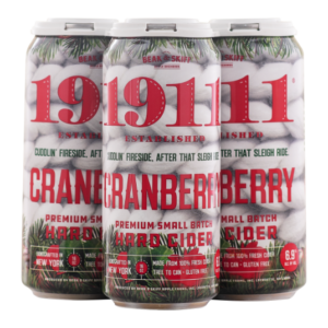 1911 Cranberry Hard Cider 16 oz cans- 4 pack - Beverages2u