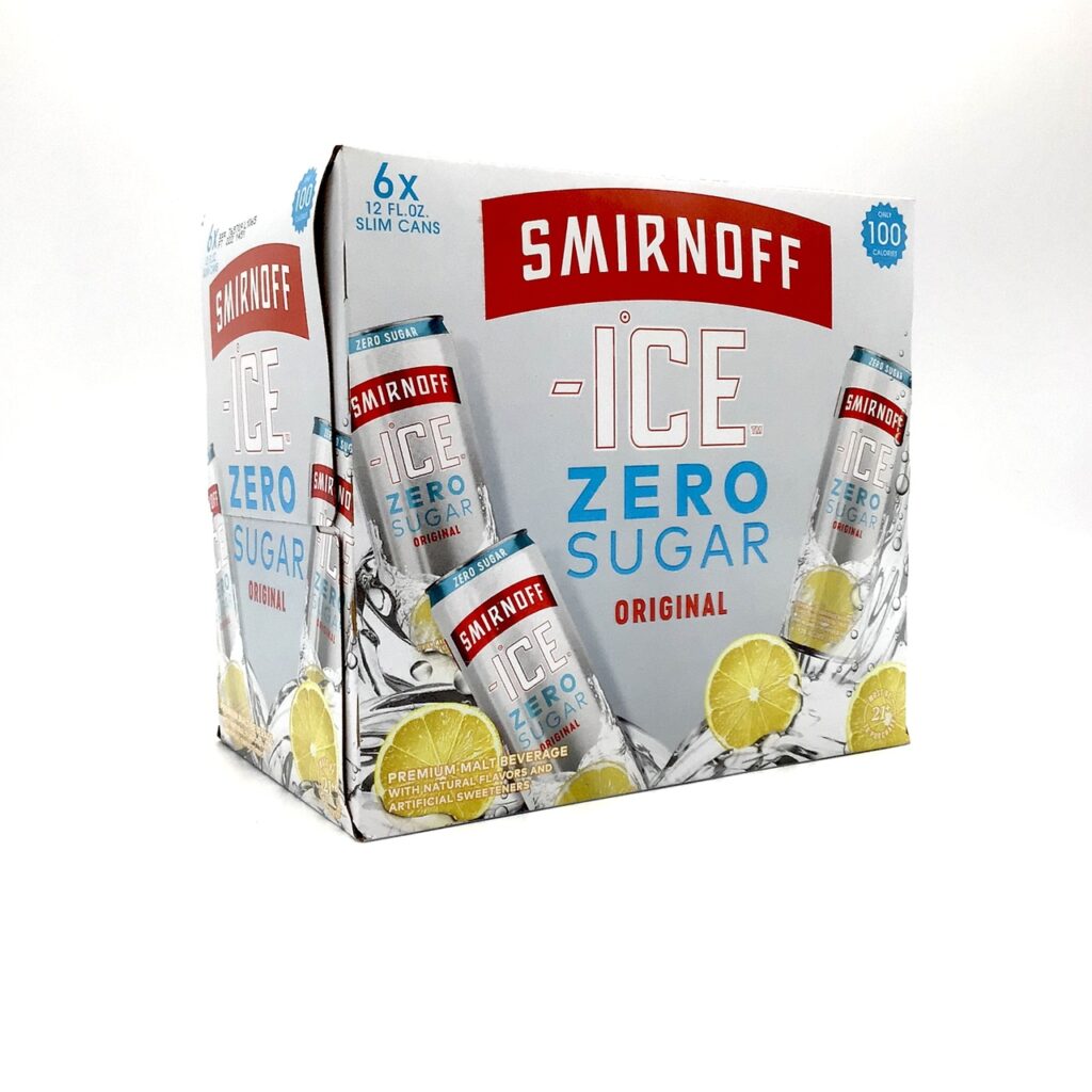 Smirnoff Ice Original Zero Sugar 24/12 oz cans - Beverages2u