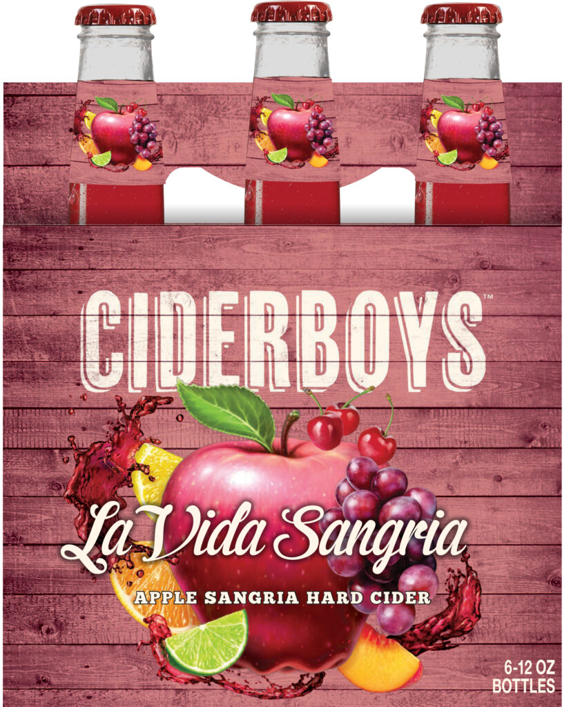 CiderBoys La Vida Sangria 6 pack/12 oz bottles - Beverages2u