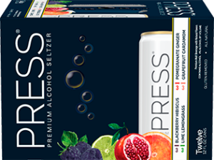 Press Premium Seltzer Signature Variety 24/12oz cans - Beverages2u