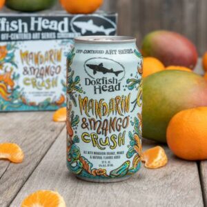Dogfish Mandarin & Mango Crush 6 pack/12 oz cans - Beverages2u