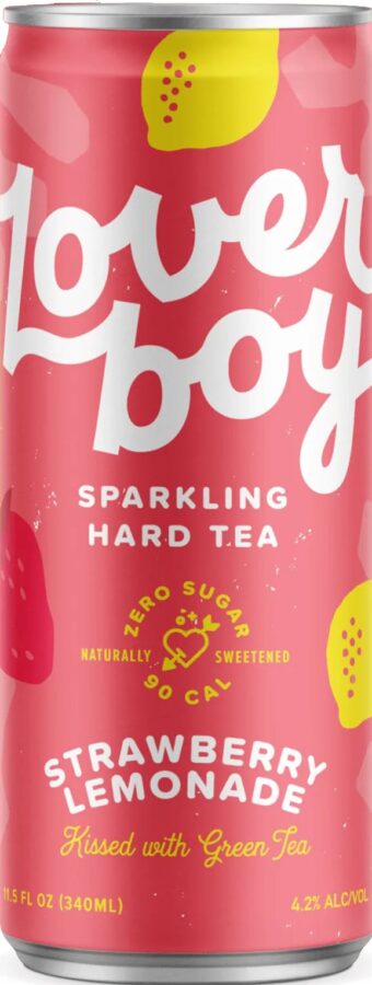 Loverboy Sparkling Strawberry Lemonade 6 pack/12 oz cans - Beverages2u