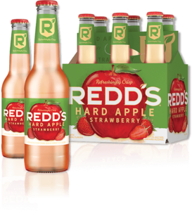 Redd's Hard Apple Strawberry Ale 6 pack/12 oz bottles - Beverages2u