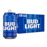 Bud Light Lager 15 pack/12 oz cans - Beverages2u