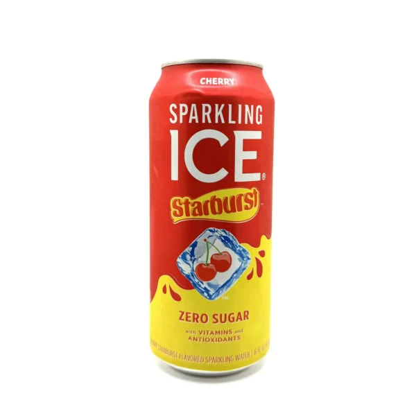 Sparkling Ice Starburst Cherry Sparkling Water 12 pack/16 oz cans ...