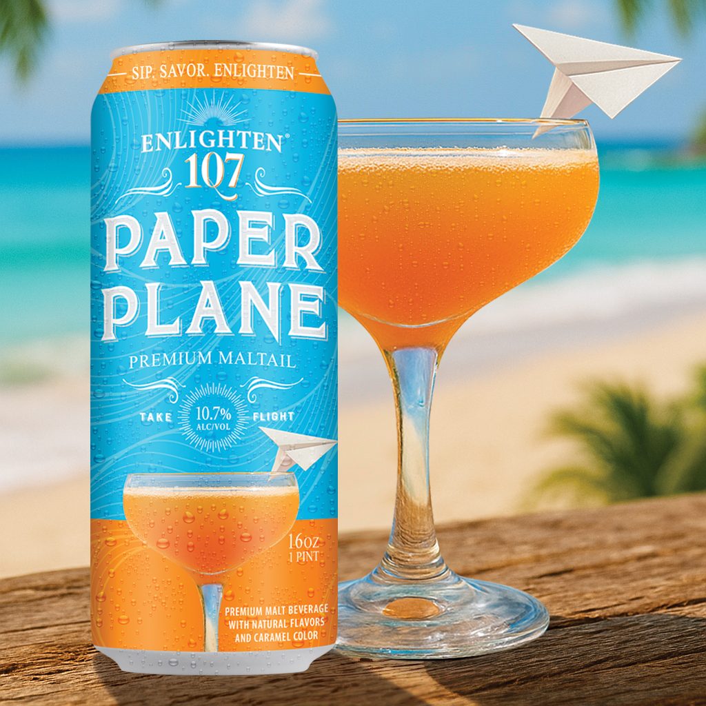 Enlighten 1Q7 Paper Plane 24 pack/16 oz cans - Beverages2u